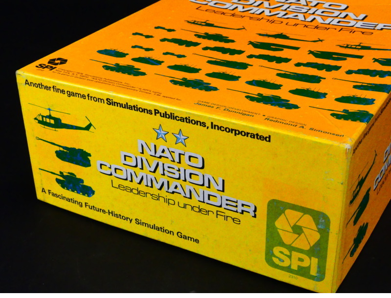 代購代標第一品牌－樂淘letao－q270 当時物 ボードゲーム ウォーゲーム SPI NATO DIVISION COMMANDER 4 ...