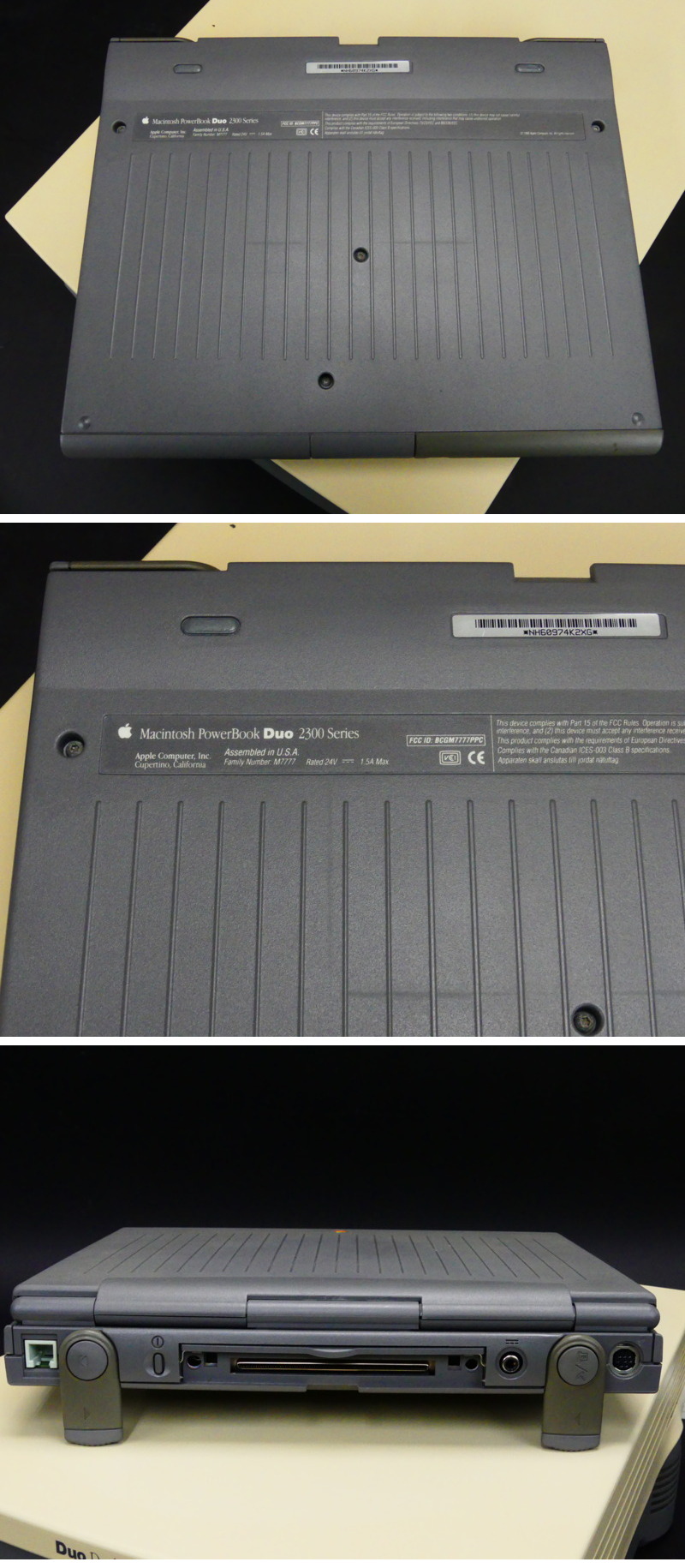 【傷や汚れあり】q337 Apple PowerBook Duo Dock II Plus M1585 280C マッキントッシュ アップル ...